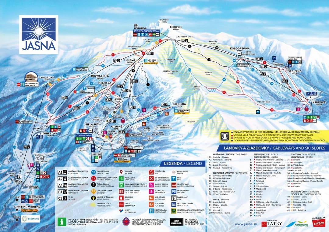Jasna Ski Holidays 2026/2027 | Jasna Ski Resort Slovakia | Heidi